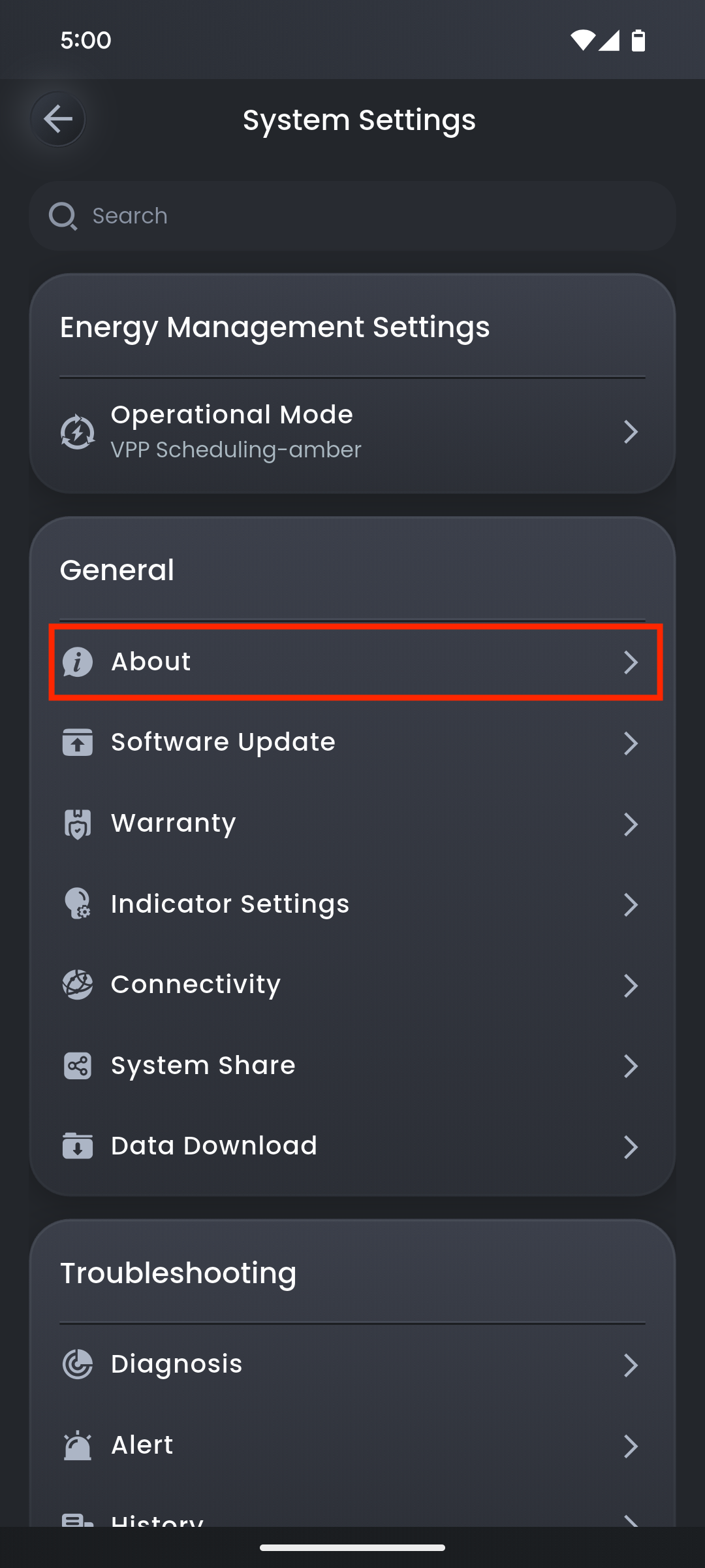 Enrolling your Sigenergy system to Amber for Batteries – Amber Electric